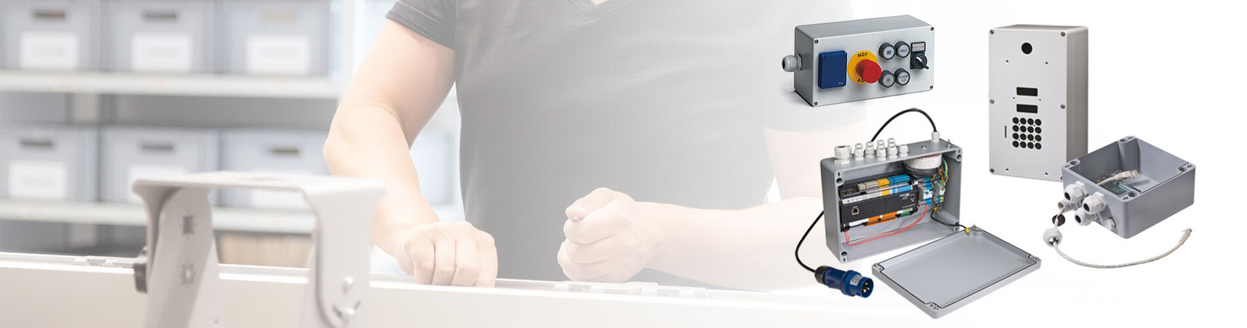 Individual enclosure machining